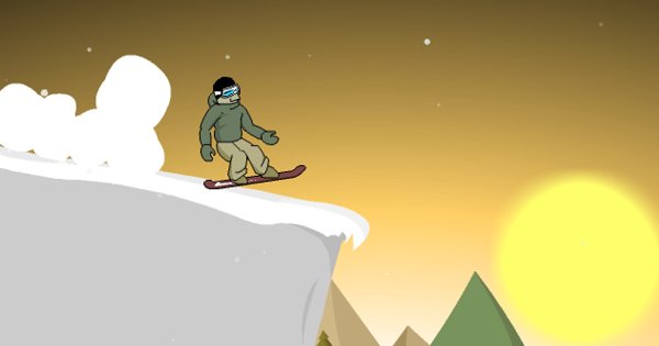 Downhill Snowboard 3 - Play Online for Free